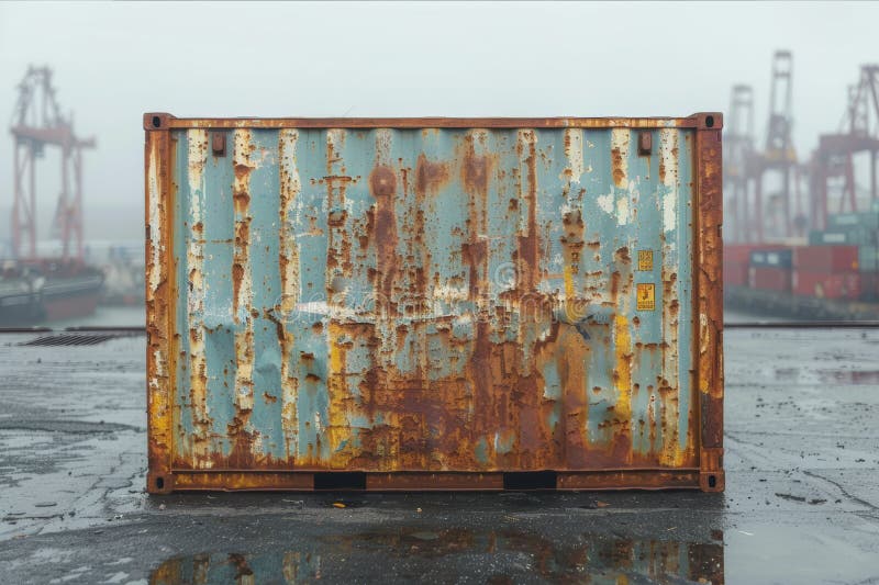 Dented Shipping Container Stock Photos - Free & Royalty-Free Stock ...