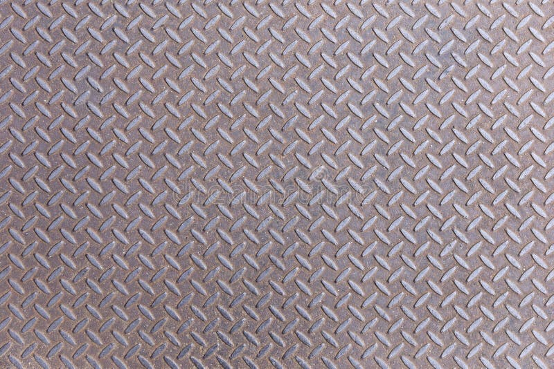 Rusty Diamond Steel Metal Plate Stock Photo - Image of rough, durable ...