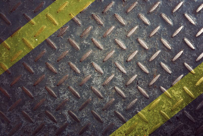 Rusty diamond metal plate stock image. Image of industry - 8594715