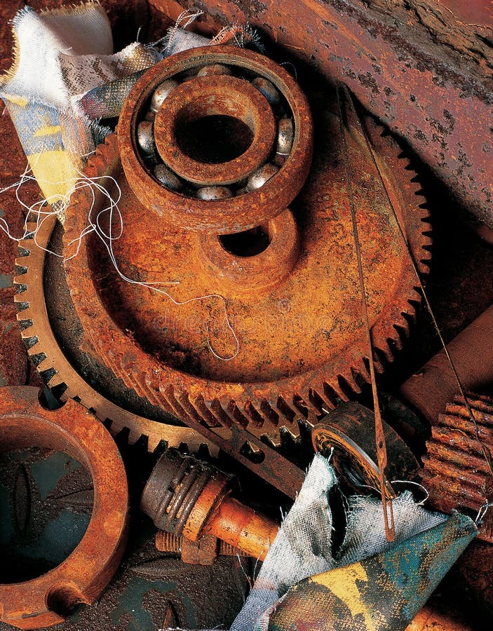 Rusty cogs stock image. Image of cogwheels, indoor, interlocked - 8972201