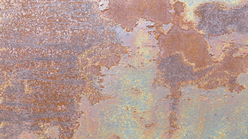 Rusty Distressed Peeling Metal Background Stock Image - Image of ...