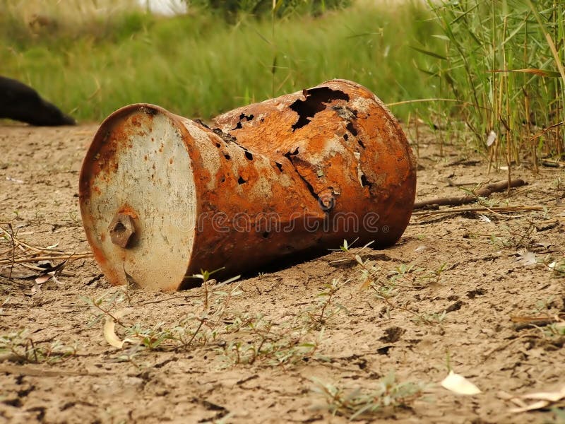 Rusty drum stock image. Image of rust, rusty, trash, garbage - 631511