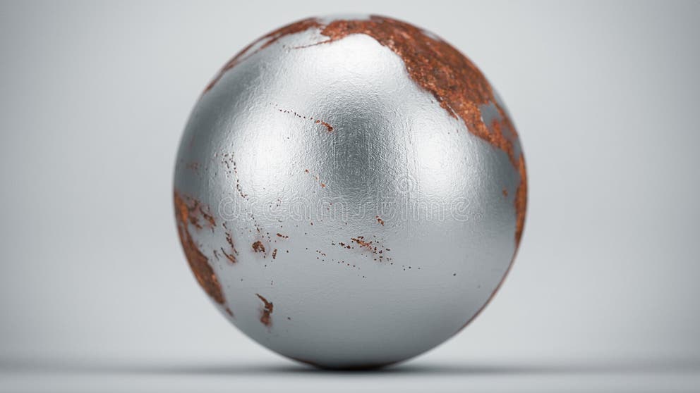 Rusty Earth Pacific Ocean stock photo. Image of environment - 53194582