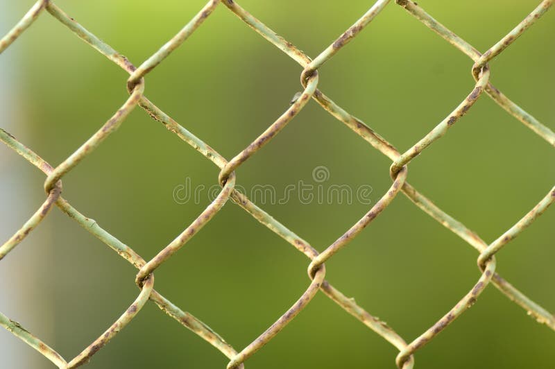 Rusty fence stock image. Image of tile, rust, metal, barrier - 14965725