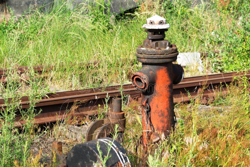 Rusty Fire Hydrant stock image. Image of extinguisher - 18551177