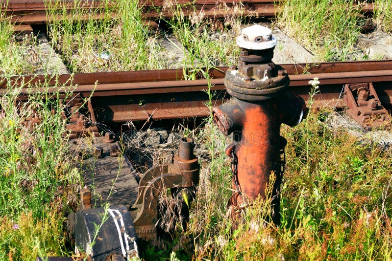 Rusty Fire Hydrant stock image. Image of extinguisher - 18551177