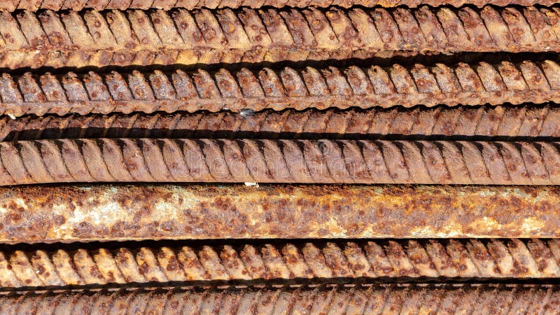 Rusty Fixtures of Different Sizes Like Background Stock Photo - Image ...