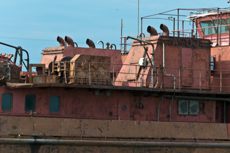 Rusty Fluvial Shi.p Picture. Image: 87854234