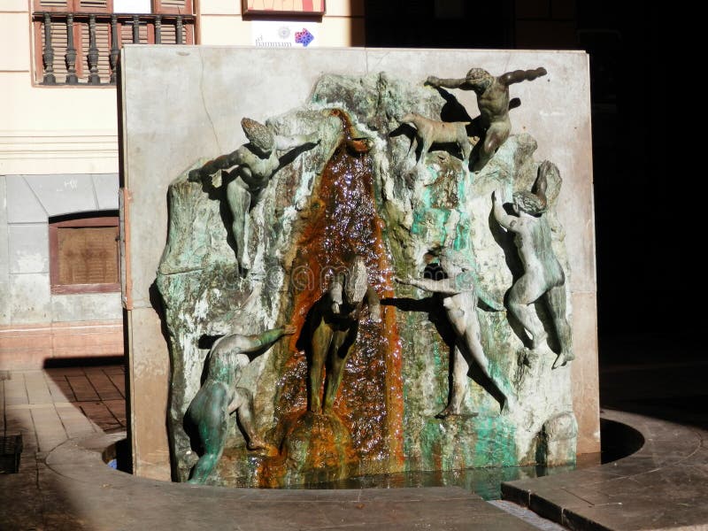 Rusty fountain stock photo. Image of drink, rusty, steel - 57565330