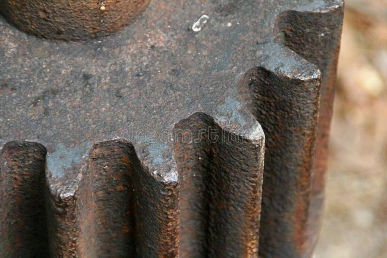 Rusty gear stock photo. Image of industrial, deteriorate - 8293172