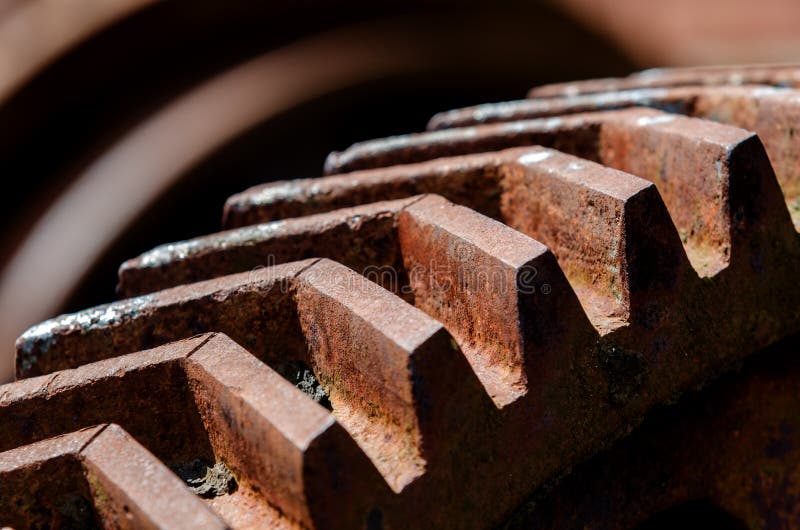 Rusty gear stock photo. Image of rusty, mechanic, gear - 98187110