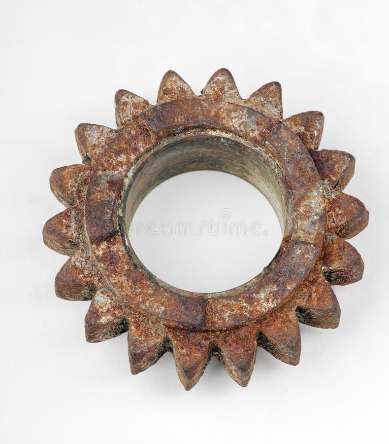 Rusty gear stock image. Image of metallic, fungus, detail - 78215145