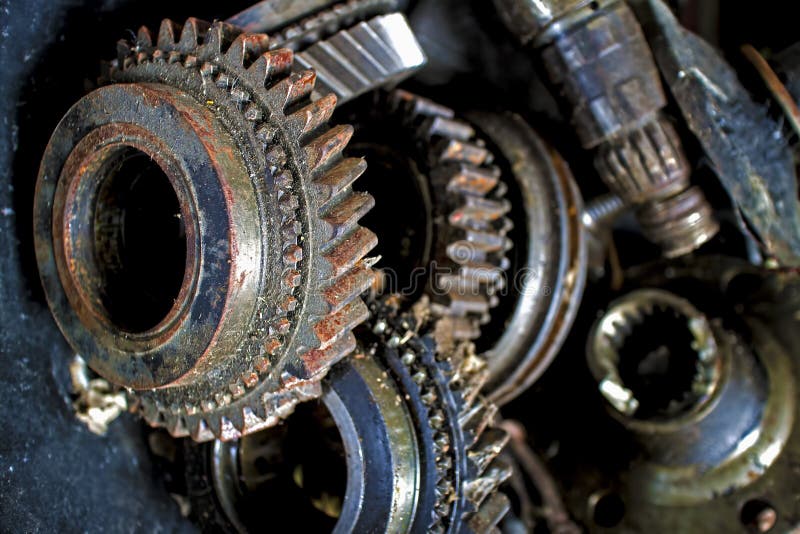 Rusty Gear stock photo. Image of rusty, machine, industrial - 47986264