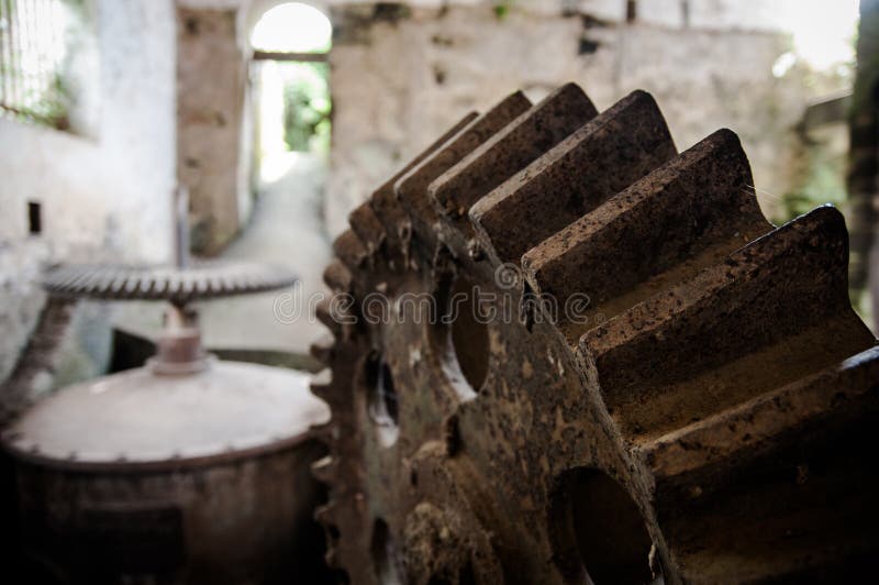 Rusty Gear stock image. Image of retro, curious, rusty - 123018373
