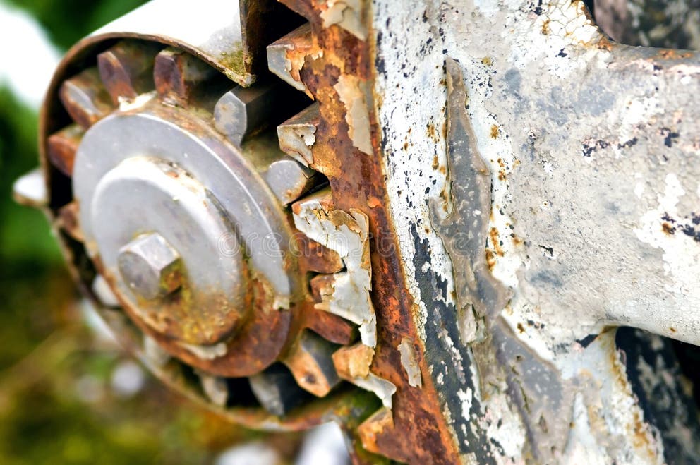 Rusty gear-wheel stock photo. Image of gearwheel, closeup - 30174280