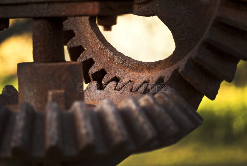 Rusty gears stock image. Image of gearing, metal, smutty - 88492495