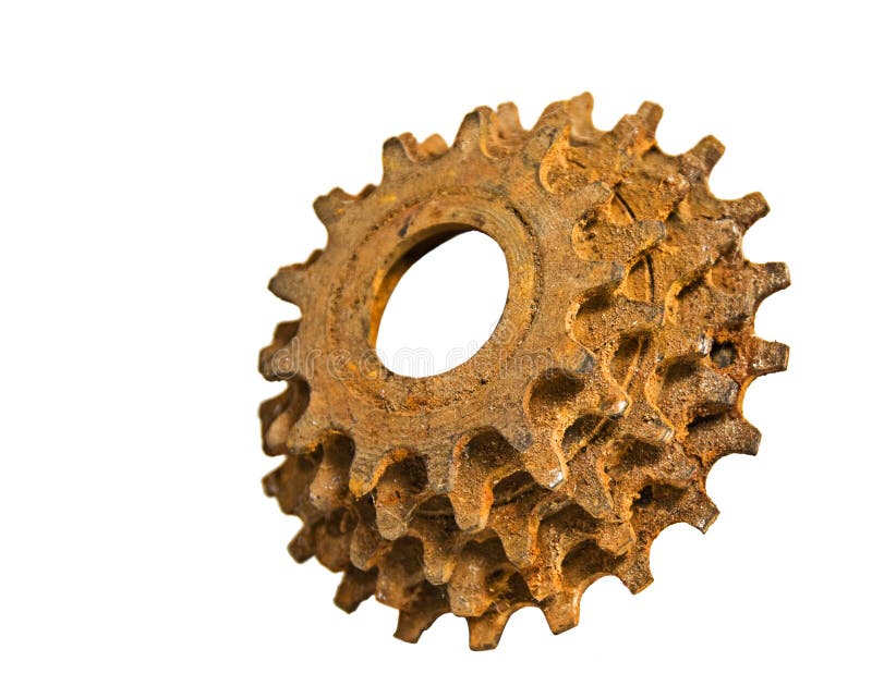 Big old rusty gear stock image. Image of used, industry - 9004347