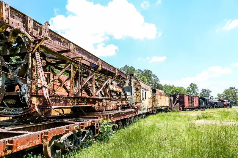 Rusty Girder on Old Train stock photo. Image of transport - 58966292