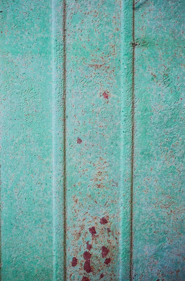 Rusty Green Metal Surface. Natural Texture Background Stock Image ...