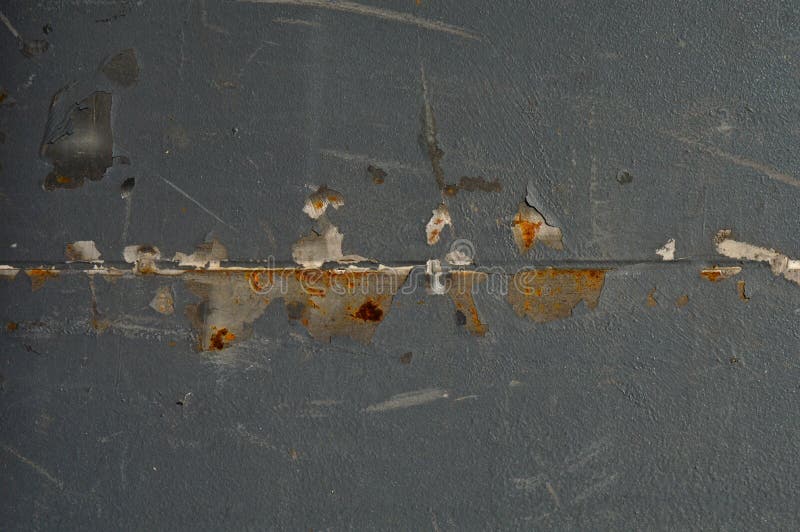 Rusty Grey Painted Metal Texture the Background May Be Stock Image ...