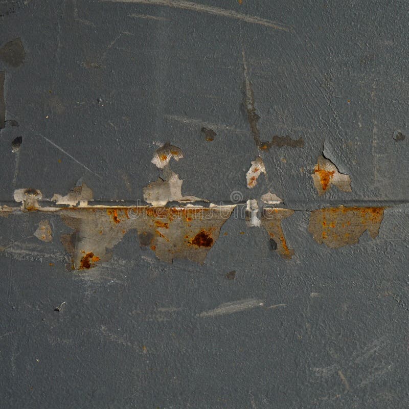 Rusty Grey Painted Square Metal Texture the Background May Be Stock ...