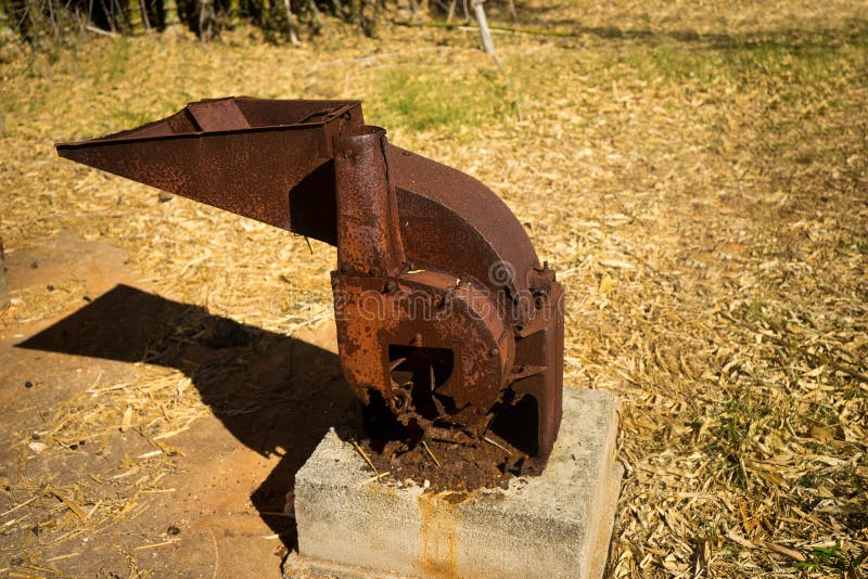 Rusty Grinder stock image. Image of object, background - 73899751