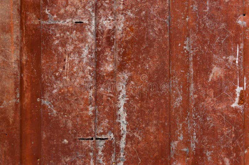 Vintage Rusty Putty Knife with Wooden Handle with Hole Isolated on ...