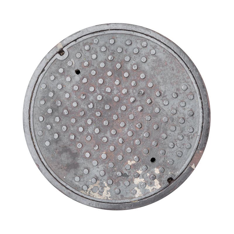 Rusty, Grunge Manhole Cover Stock Image - Image of flood, heavy: 71842697
