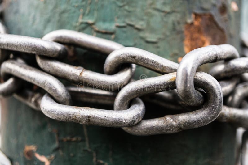 Rusty Metal Chain Grunge Texture Stock Image - Image of scratched, iron ...
