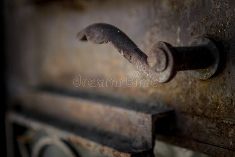 Rusty handle stock image. Image of blurred, astraltravel - 45595091