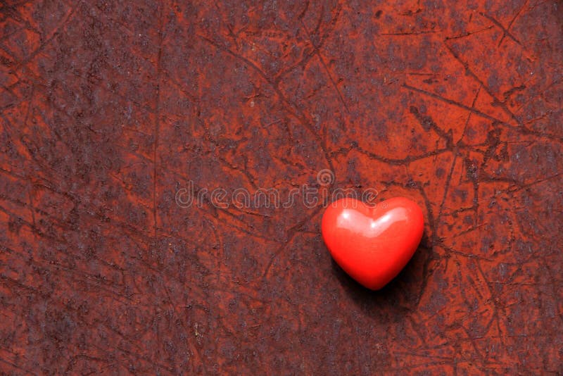 Rust Heart On Metallic Door - Old Door Icon Stock Photo - Image of ...
