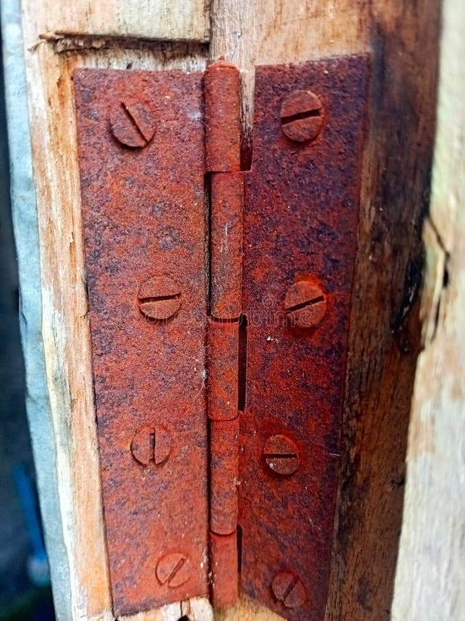The Rusty hinge stock image. Image of lubricant, abstract - 309504843