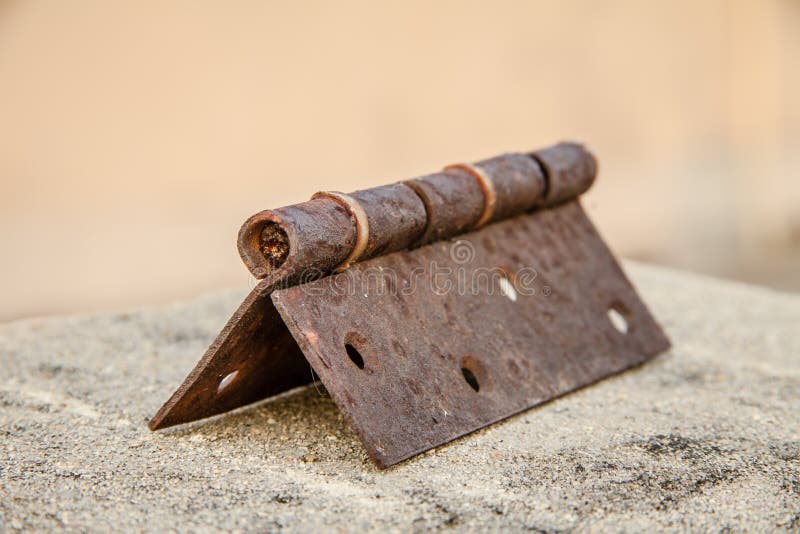 The rusty hinges stock image. Image of hinges, time, outdoor - 50853559