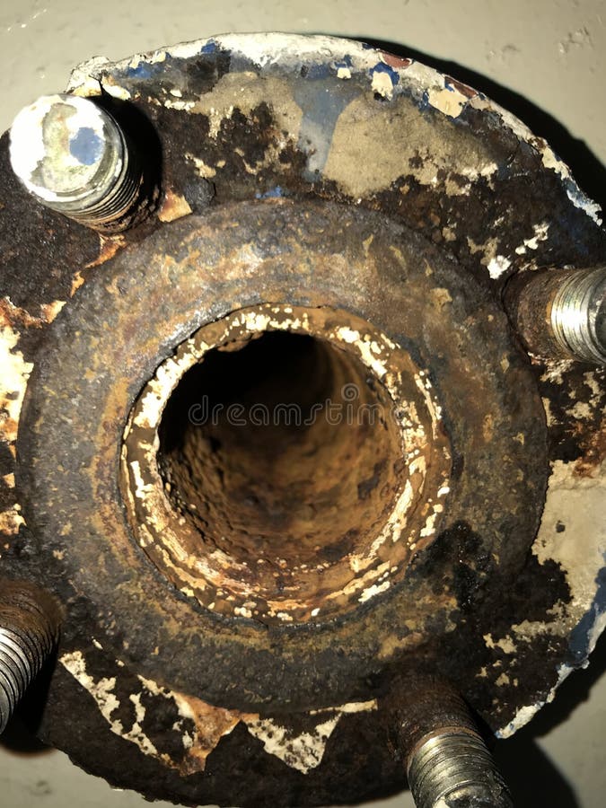 Old rusty hole punch stock image. Image of metal, isolated - 10871145