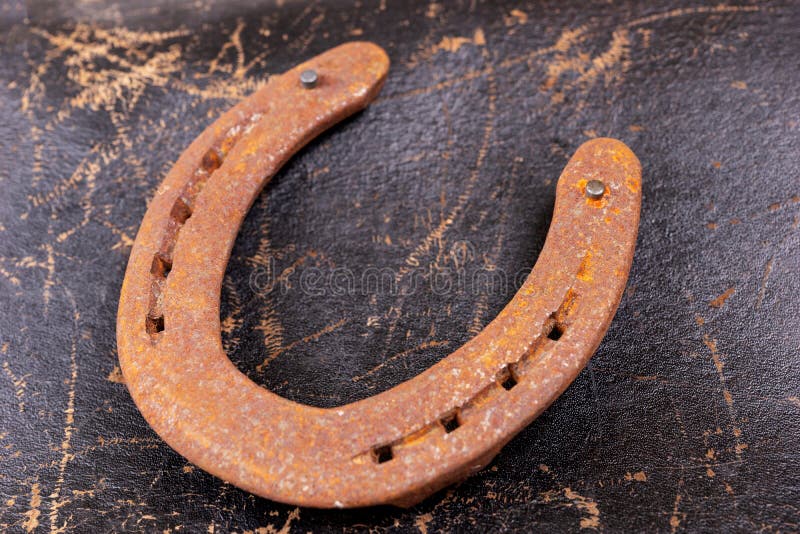 Rusty luck stock photo. Image of four, leaves, lucky, grunge - 7560446