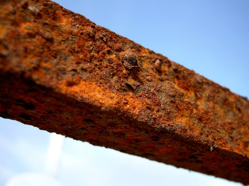 Rusty II stock image. Image of rotting, orange, flakes - 22943607