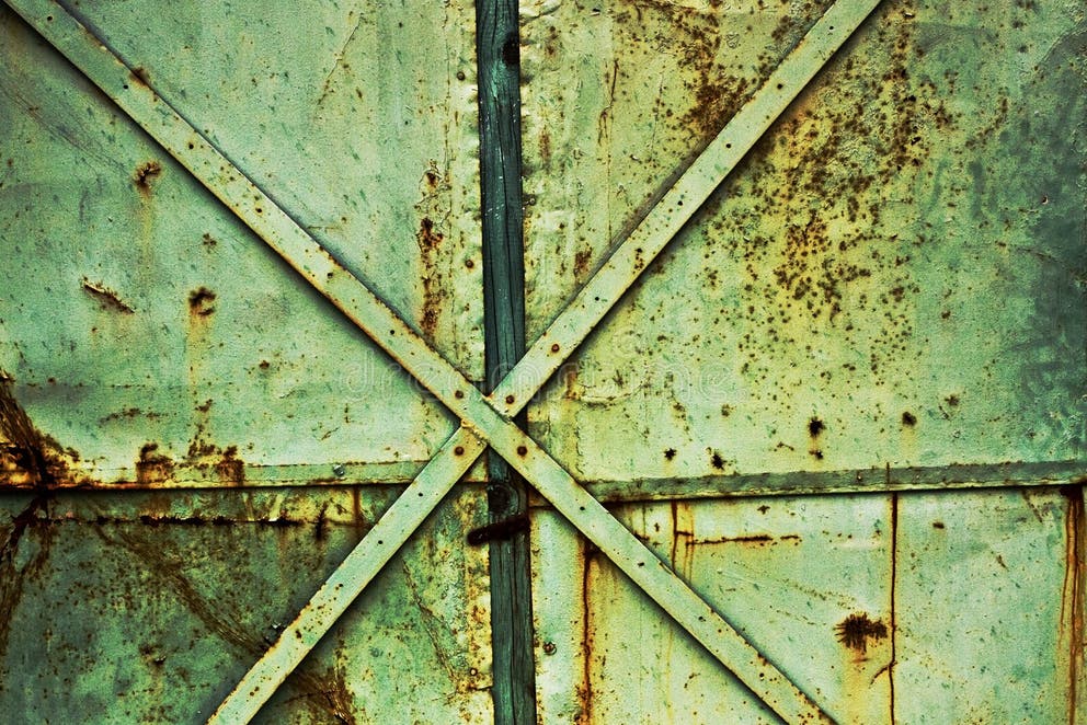 Rusty Industrial Background Stock Image - Image of decorative, damaged ...