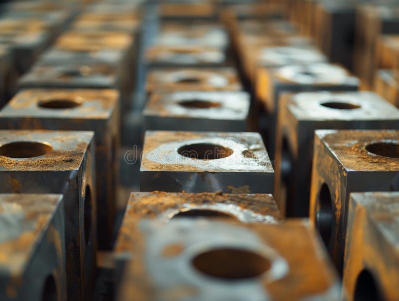 Rusty Industrial Machine Parts Stock Photo - Image of metal, metallic ...