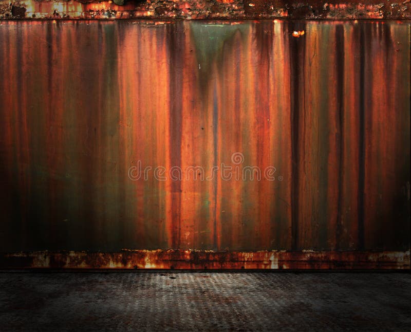 Rusty interior stock image. Image of spotlight, copy - 10554079