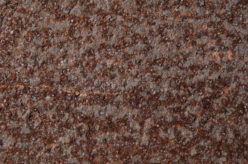 Rusty Iron with Black Spots Stock Image - Image of weathered, rustic ...