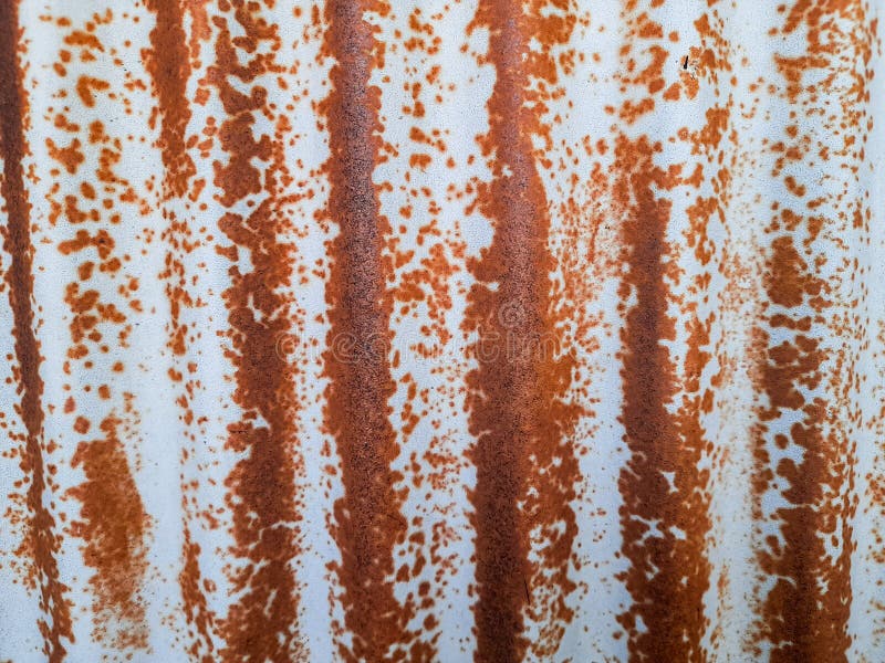 Rusty Iron Boards Exposed To Heat and Rain Stock Image - Image of rain ...