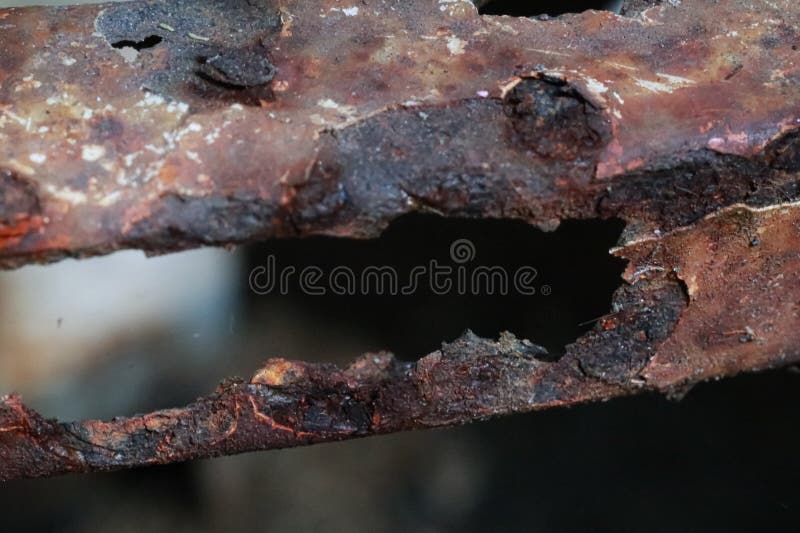 Rusty Iron Due To Corrosion, Rusty Iron Texture Stock Photo - Image of ...