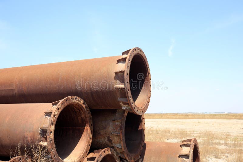 The rusty iron pipe stock photo. Image of corrosion - 172467392