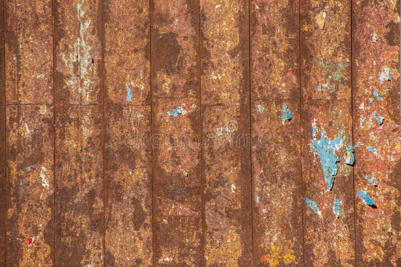 Rusty Iron Plate. Vintage Texture Stock Image - Image of paint, plate ...