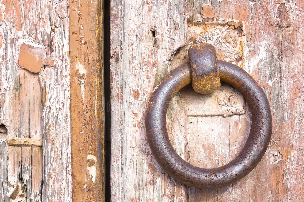 Rusty iron ring stock photo. Image of rough, ring, wallpaper - 48941034
