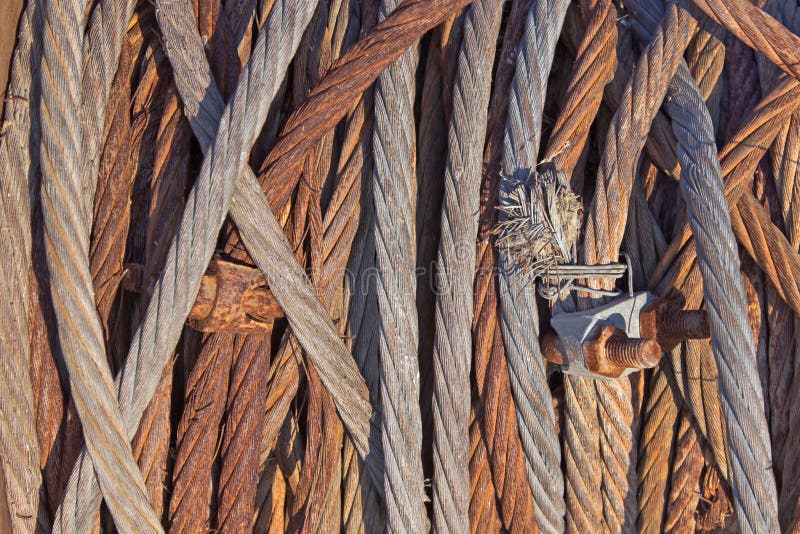 Rusty iron rope stock image. Image of pile, bunch, abstract - 32775097