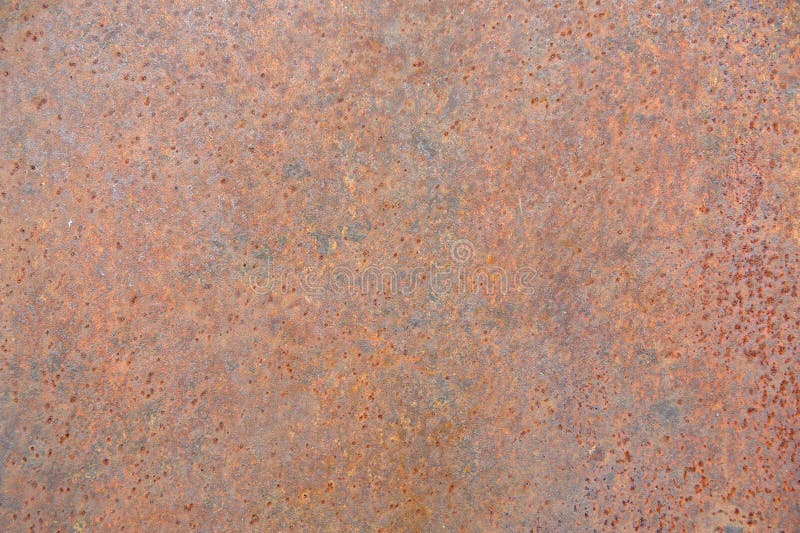 The Rusty Iron Surface is Old and Rough. Stock Photo - Image of ...