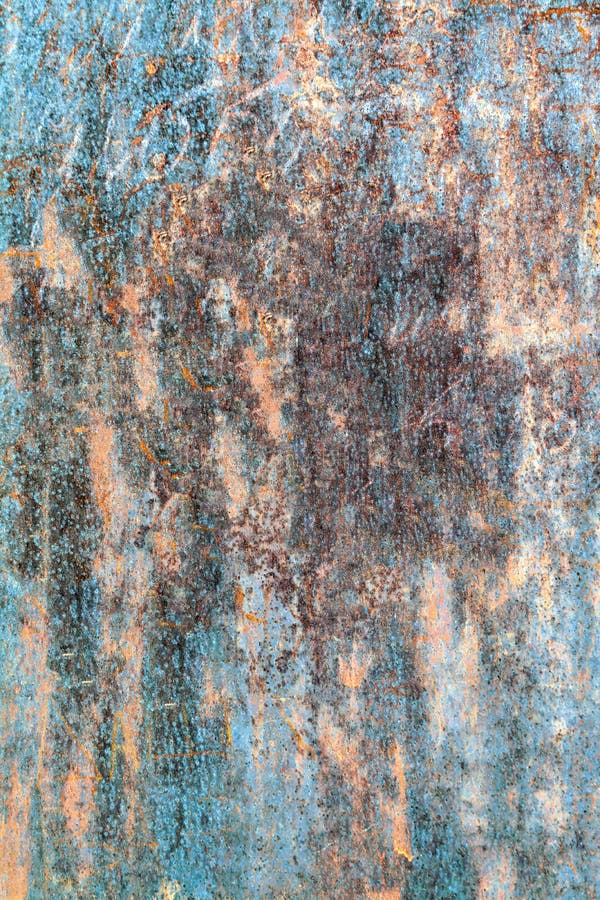 Rusty Iron. the Texture of the Old Rusty Metal Sheet. Closeup Stock ...
