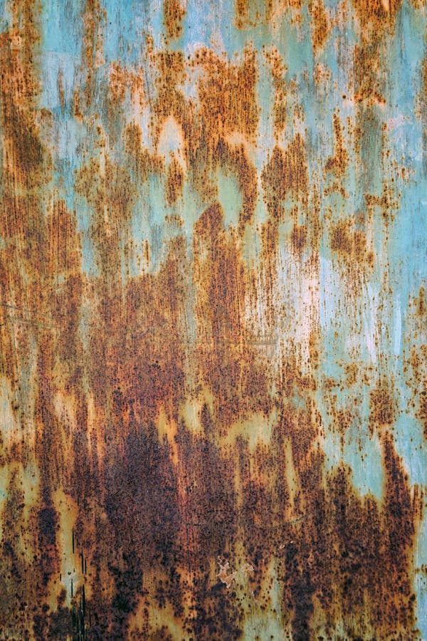 Rusty Iron. the Texture of the Old Rusty Metal Sheet. Closeup Stock ...