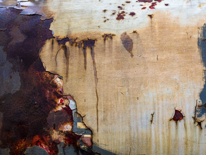 Rusty iron wall stock image. Image of metal, abstract - 169849731